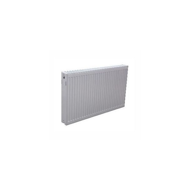 RADIATOR 60 CM X 80 CM DOBBELT KONVEKTOR HVID