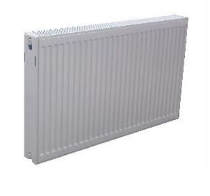 RADIATOR 60 CM X 100 CM DOBBELT KONVEKTOR HVID