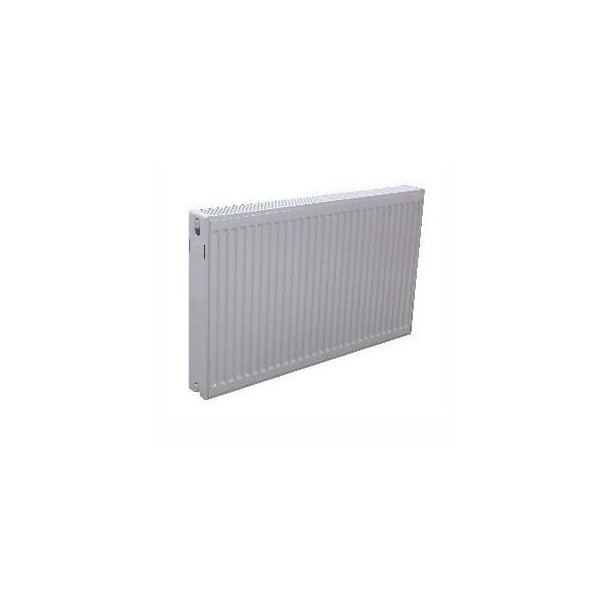 RADIATOR 60 CM X 100 CM DOBBELT KONVEKTOR HVID